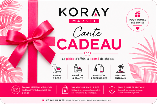 Carte Cadeau Koray Market